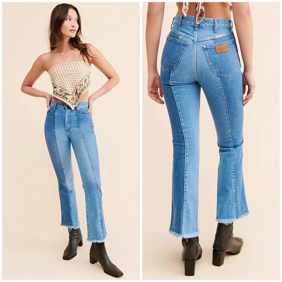 Wrangler | Jeans | Nwt Wrangler Wrock 672 High Rise Kick Flare Jeans 27 ...